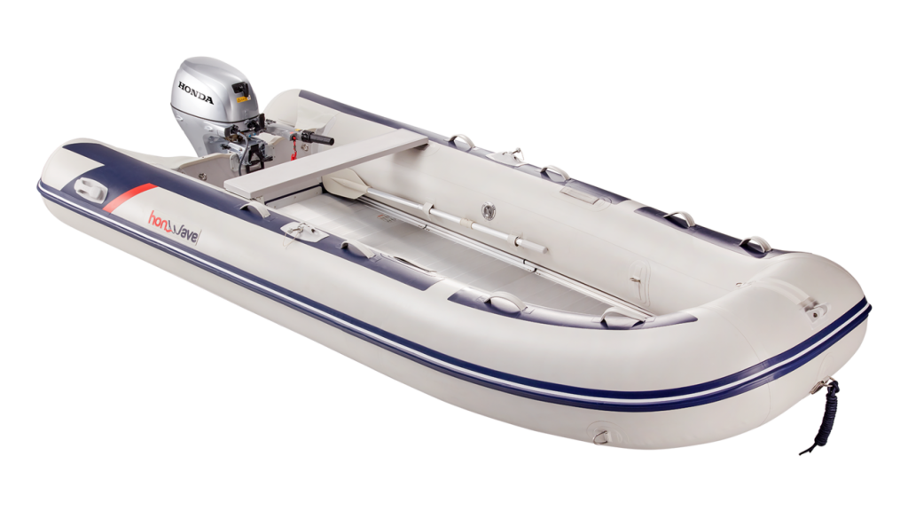 Honwave Inflatable Boat T40-AE 4.0M Aluminum Floor & Air Keel - Henry ...