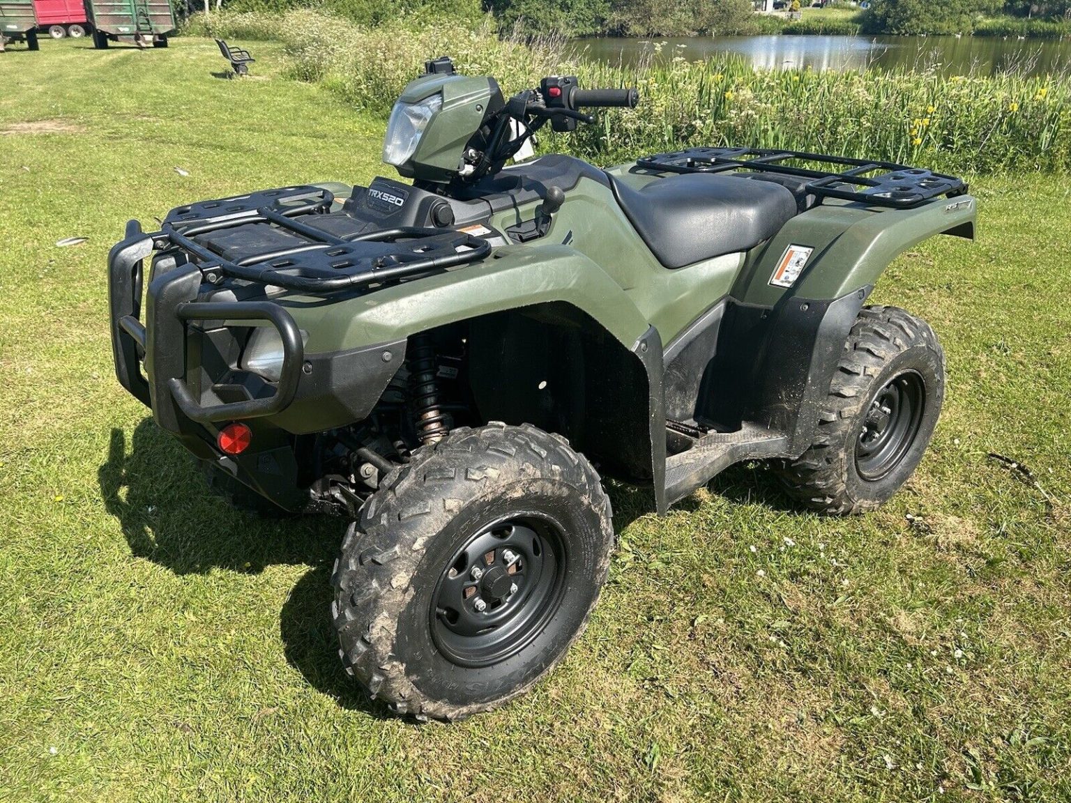 £6999+ VAT Honda TRX520FA6 Auto Green 4x4 or 4x2 Quad Bike Road Reg (69 ...